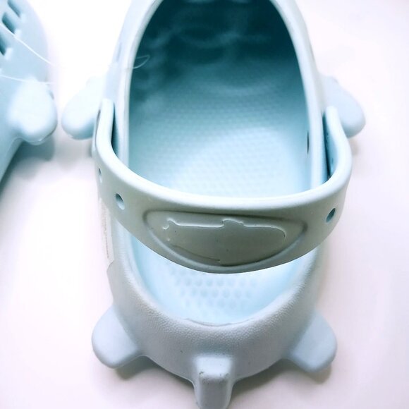 Engtoy | Shoes | Kids Clog Boys Girls Powder Blue Helicopter Propeller ...